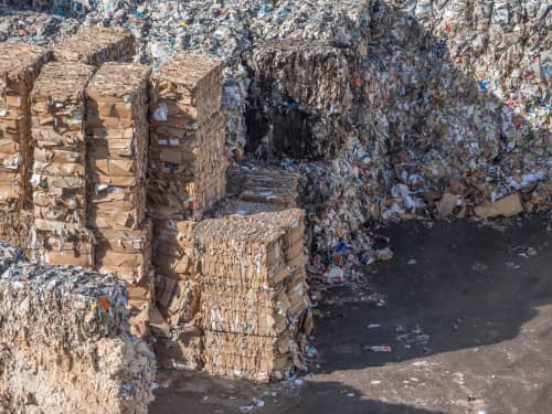 China nixes soiled corrugated cardboard