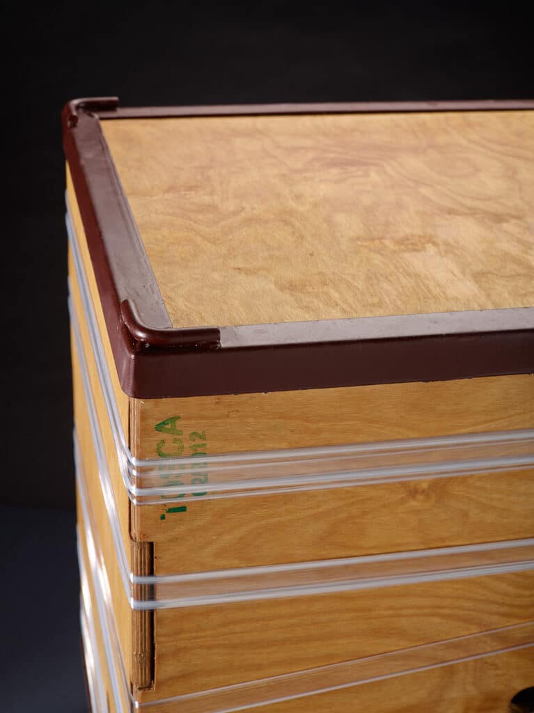 Large Wooden Cheese Box | Durable Wood Cheese Container